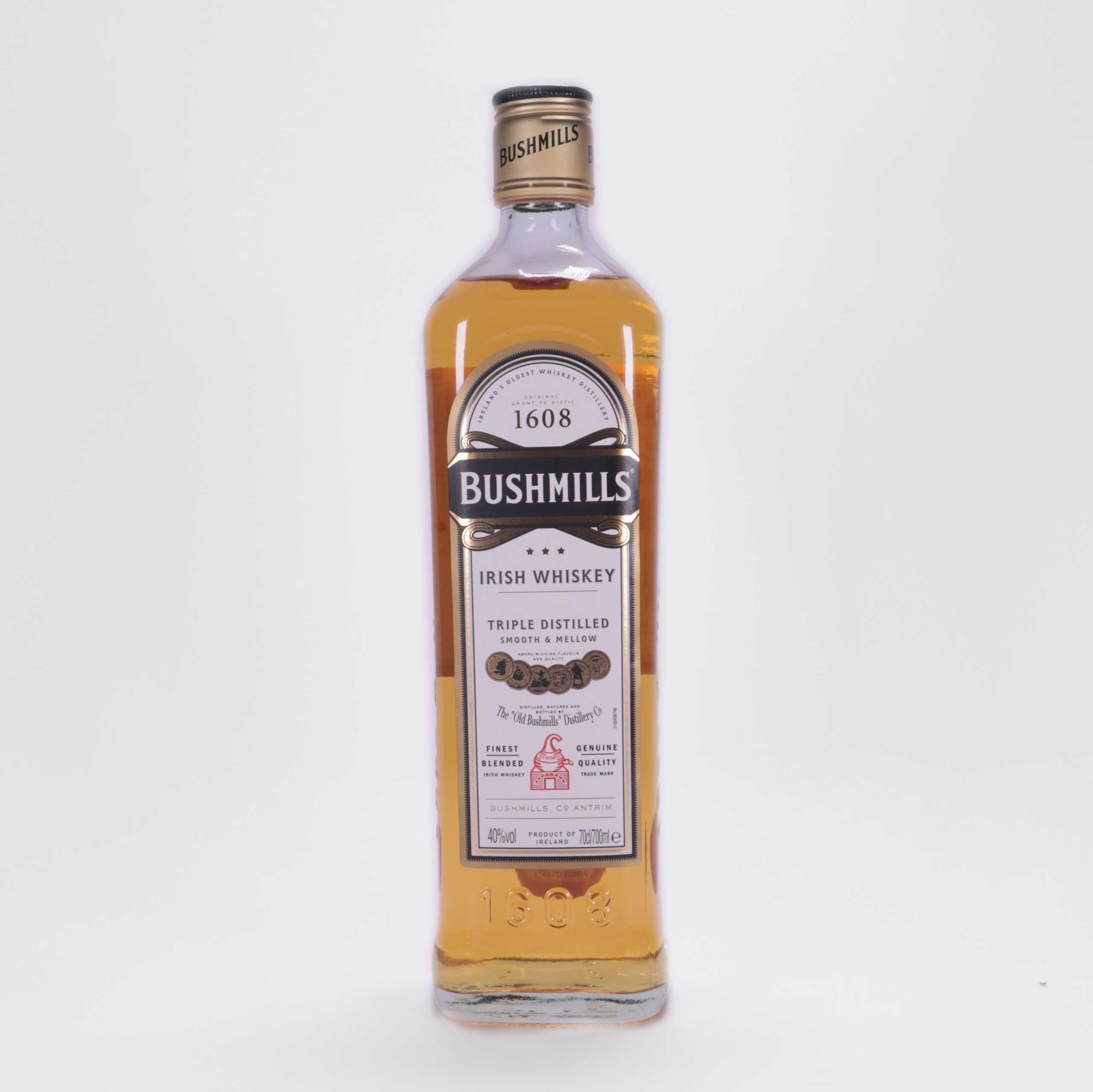 Bushmill Original 70cl Irish Whiskey - Wine Art Westbourne