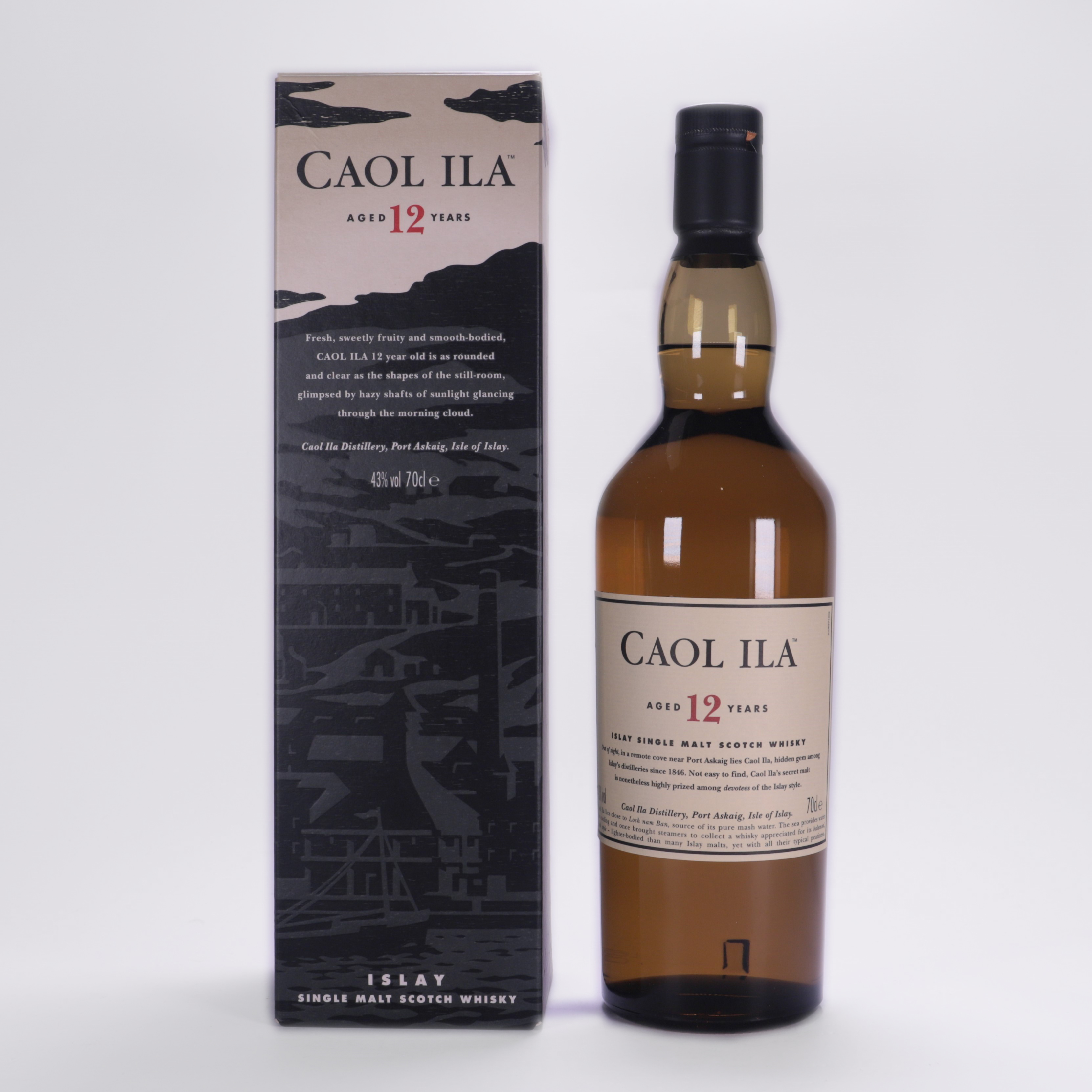 Caol Ila 12 Years Old Islay Single Malt Scotch Whisky 70cl - Wine Art ...