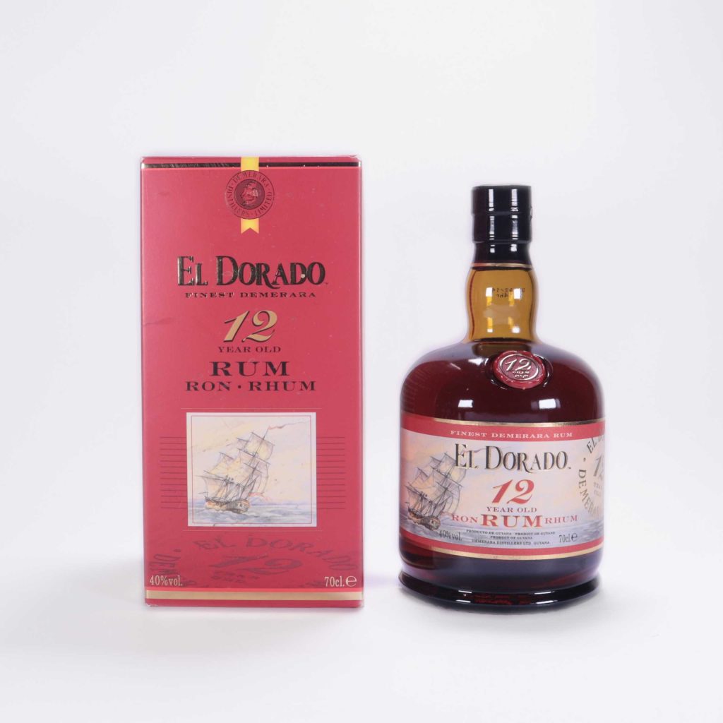 El Dorado 12 Year Old Gold Rum 70cl - Wine Art Westbourne