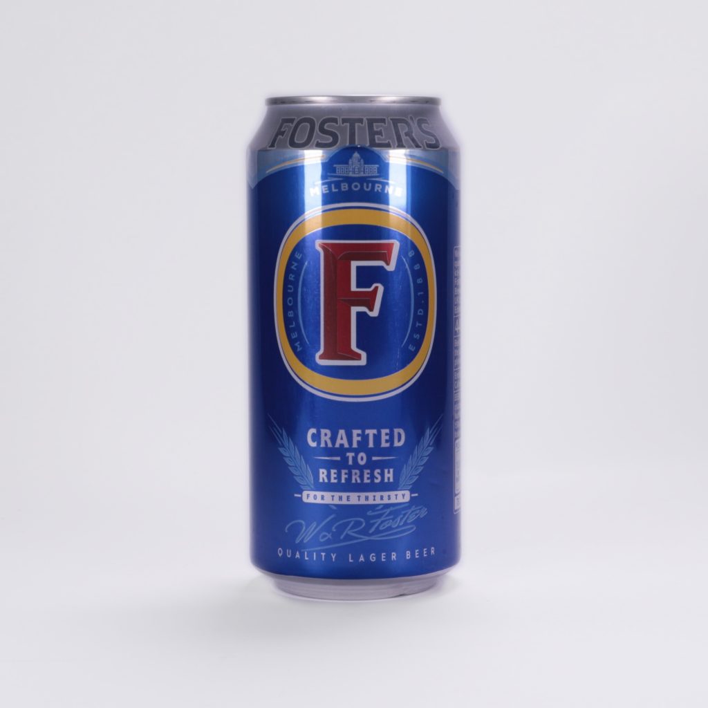 Foster's Lager Beer Can 440ml - Wine Art Westbourne